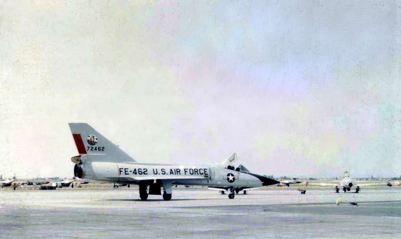 F-106 of the 498th Fighter Interceptor Squadron, Geiger Field WA – The ...