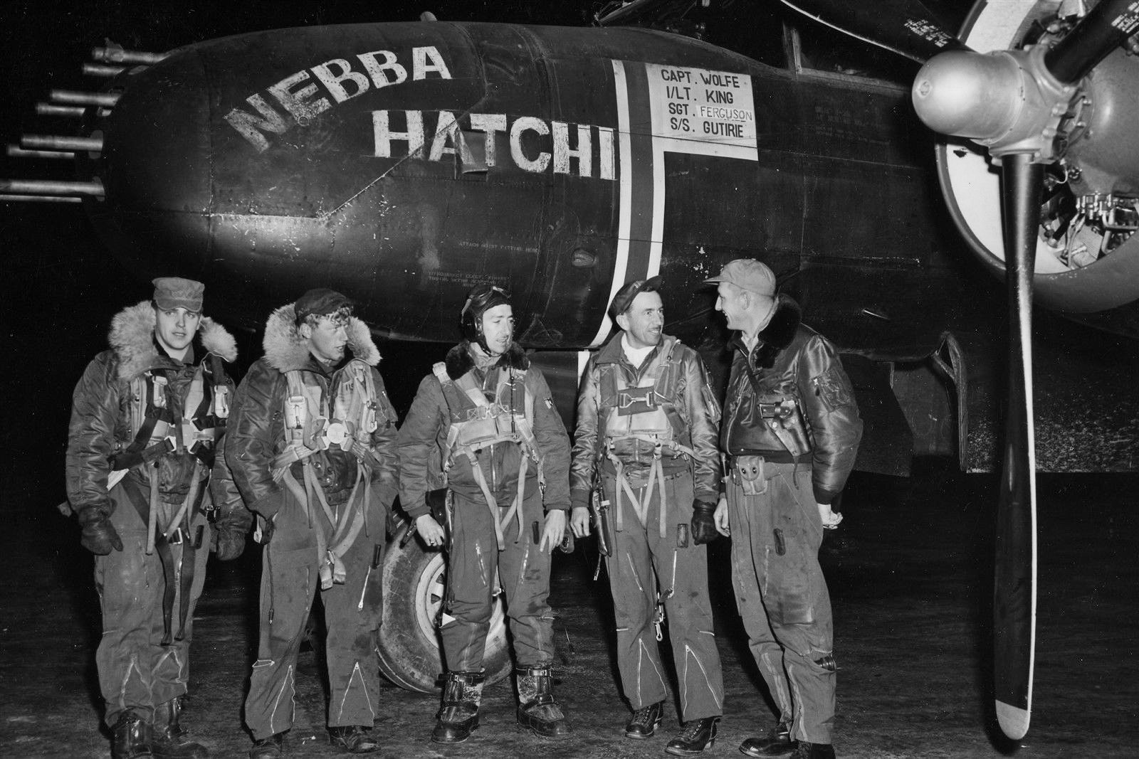 B-26 Invader and crew, 3rd Bomb Group – The Jive Bomber