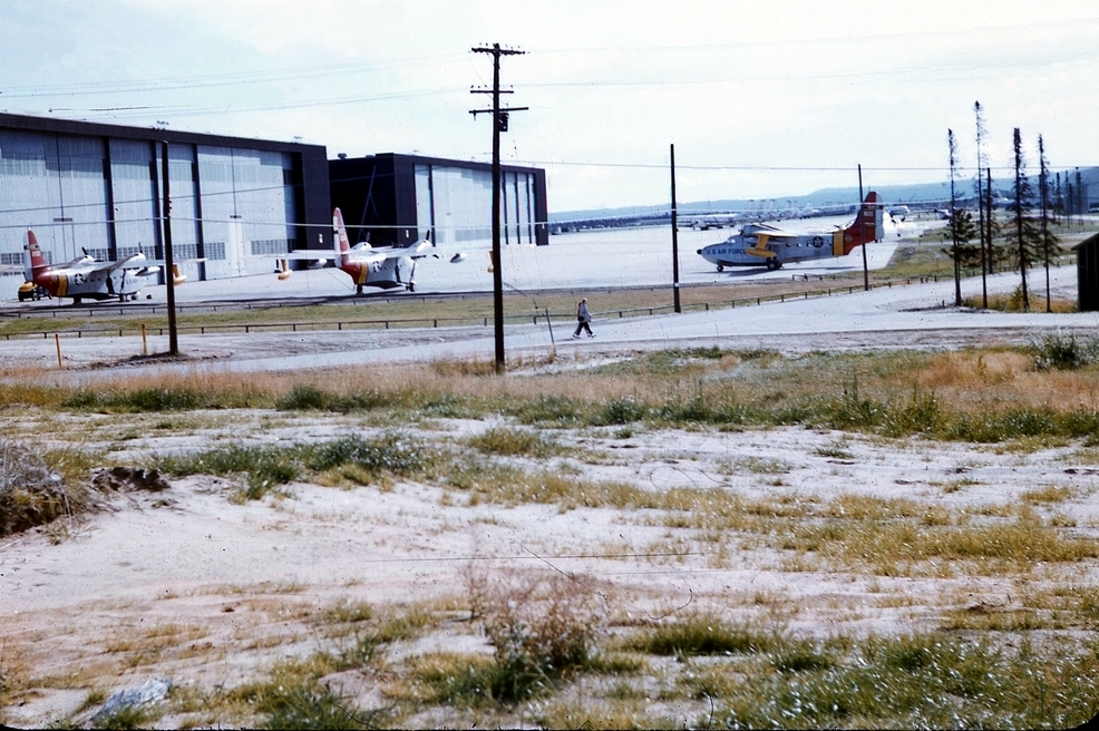 The 59th Fighter Interceptor Squadron of Goose Bay Air Base in the less ...