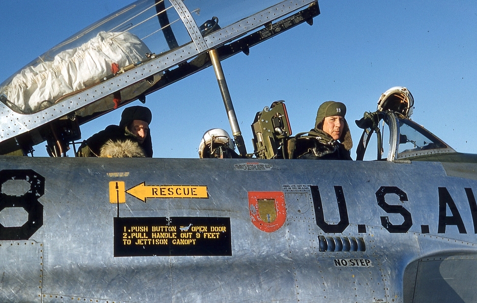 The 59th Fighter Interceptor Squadron of Goose Bay Air Base in the less ...