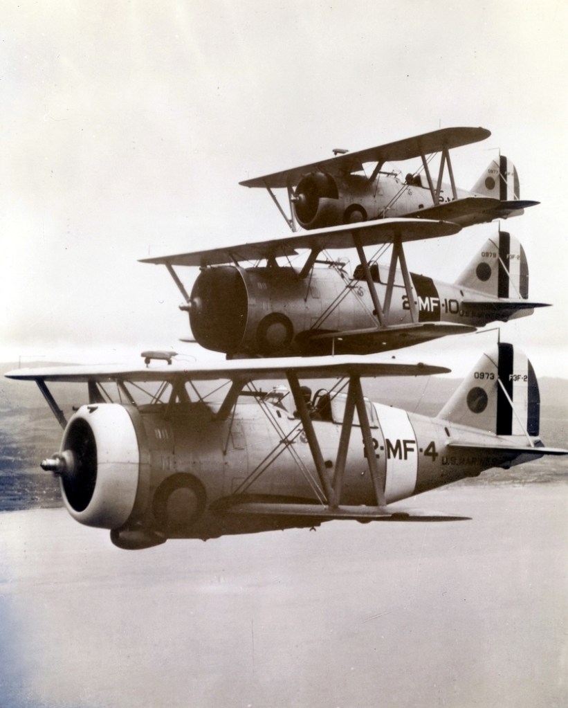 Grumman F3F – the “Flying Barrel” – The Jive Bomber