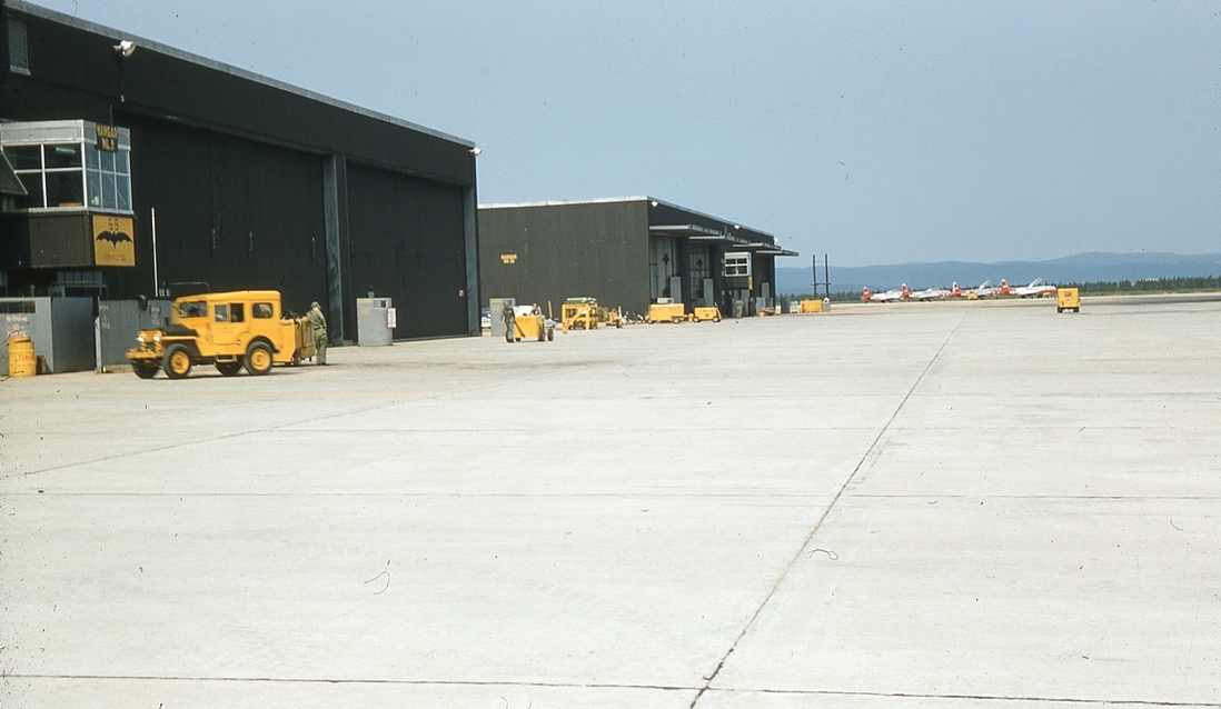 The 59th Fighter Interceptor Squadron of Goose Bay Air Base in the less ...