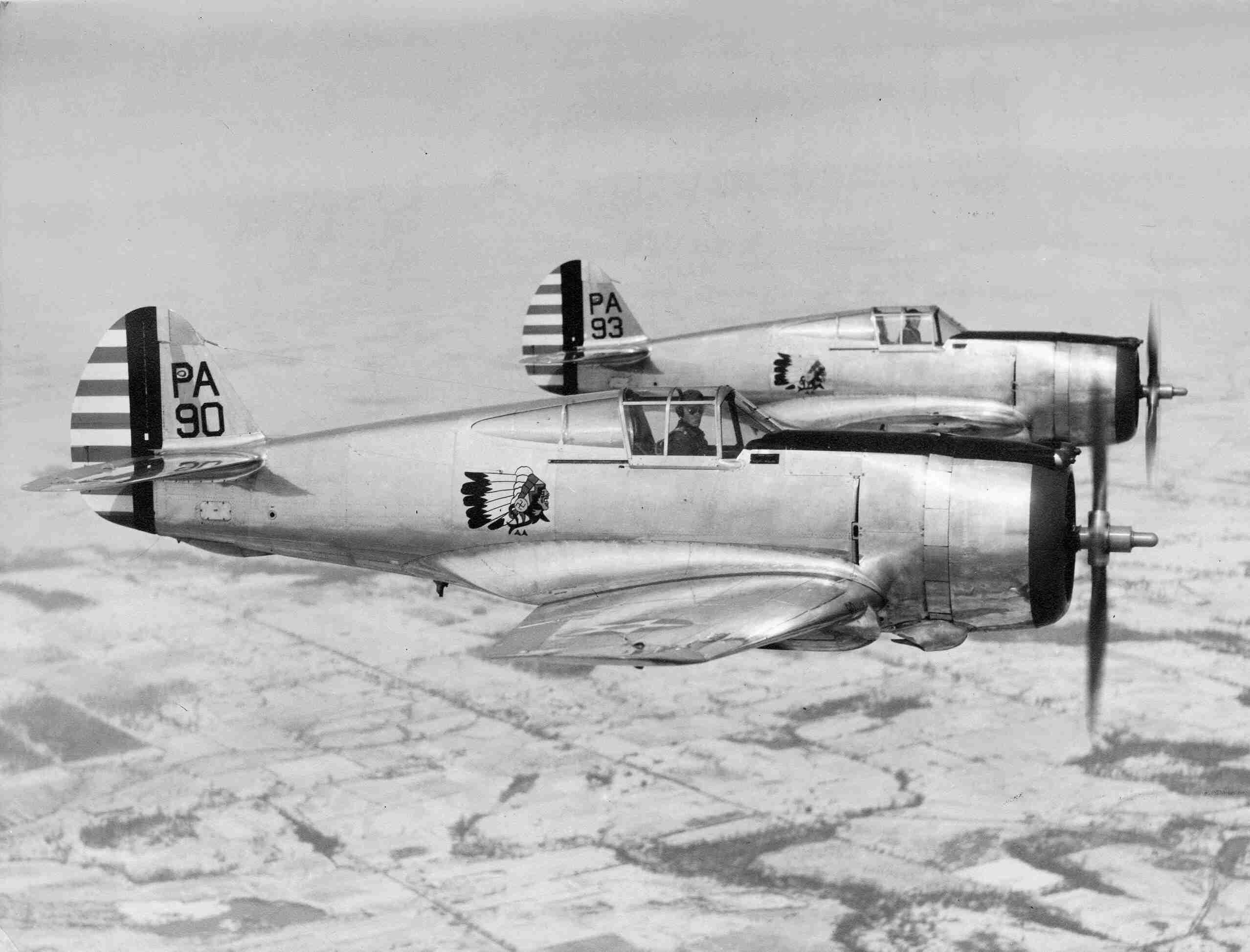 P-36 Hawks of Selfridge Field, Mich. – The Jive Bomber